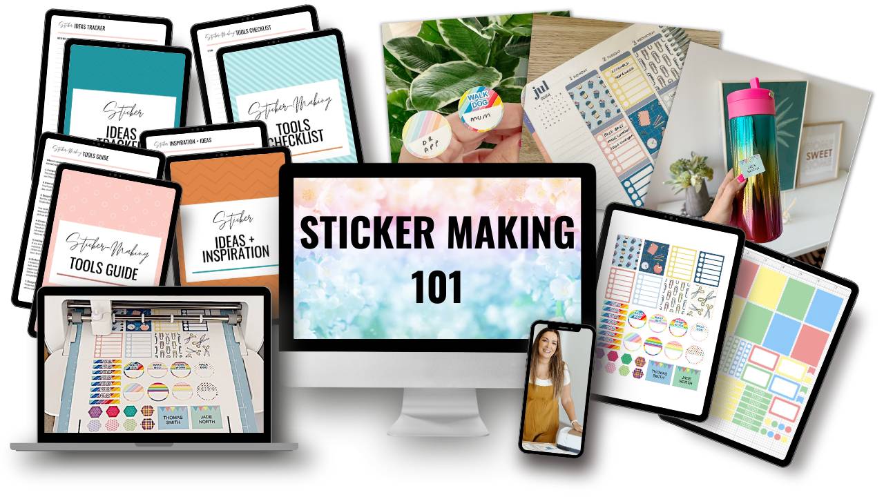Make Your Own Stickers with the Sticker Making 101!