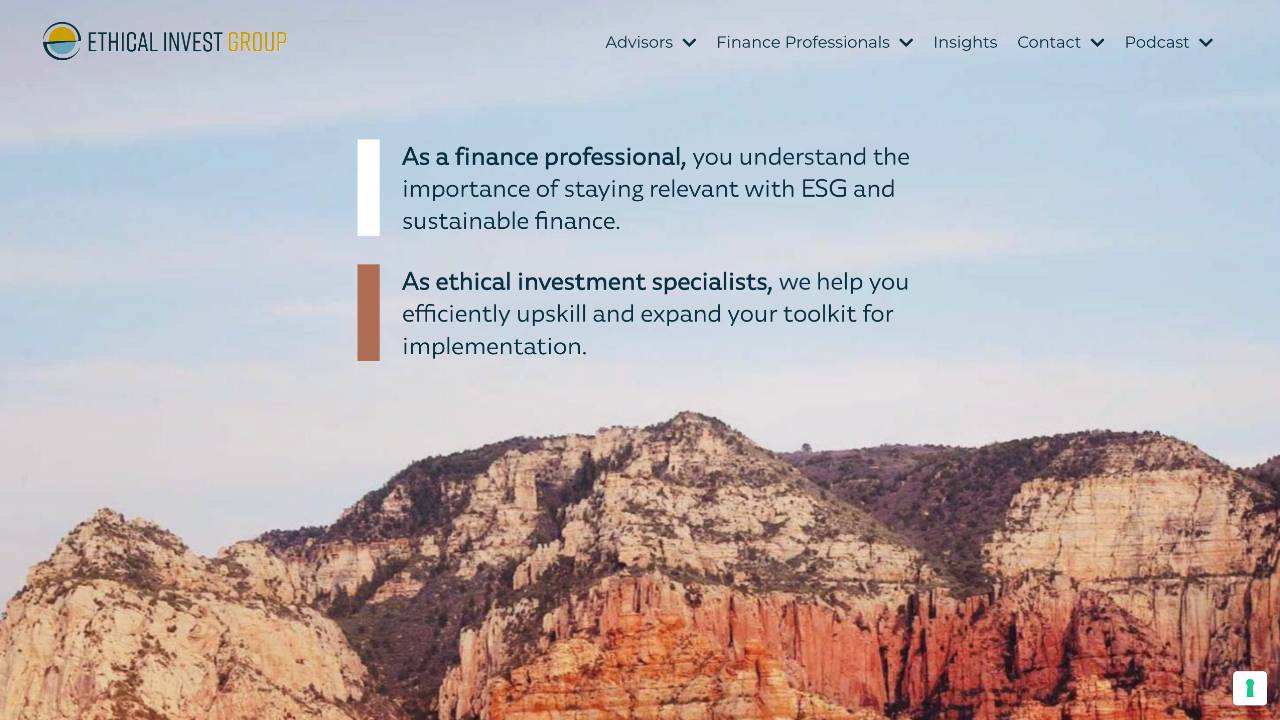 Ethical Invest Group - Finance Professionals