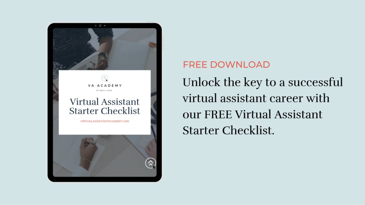 Virtual Assistant Starter Checklist