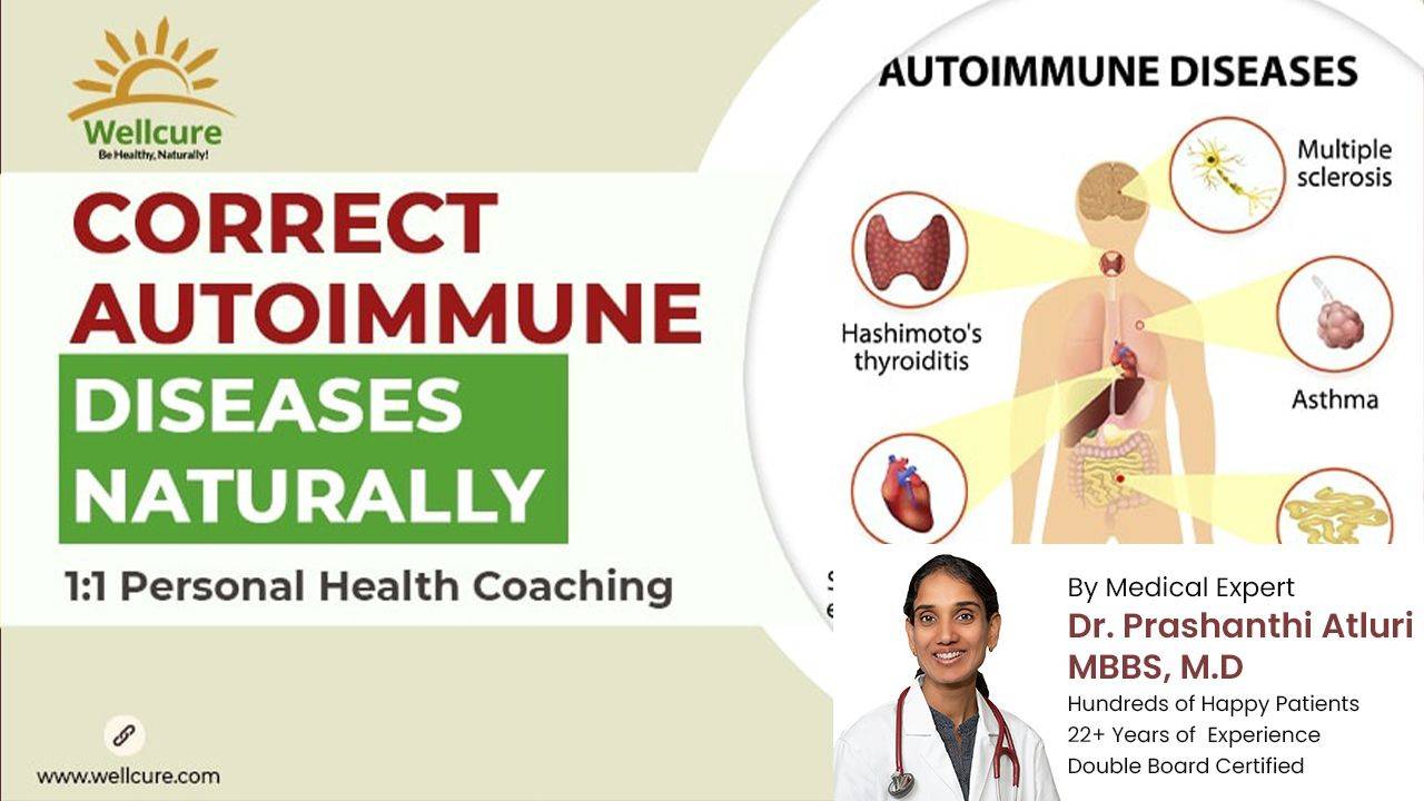 Correct Autoimmune Diseases Naturally Coaching with Dr. Prashanthi