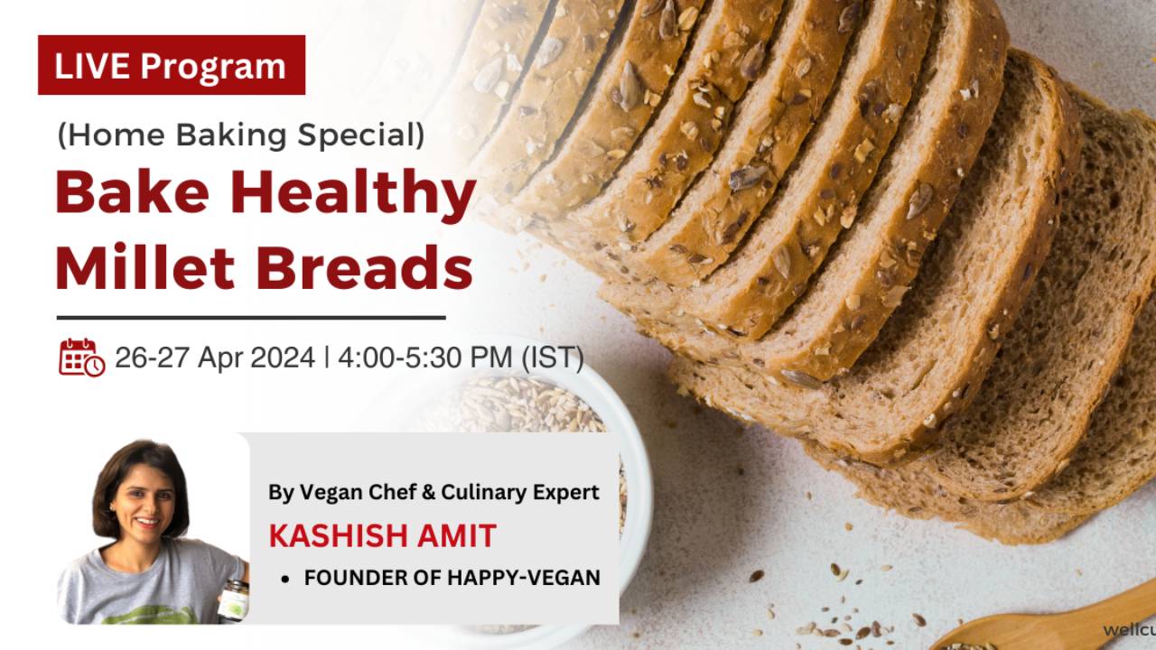 Bake Healthy Millet Breads Homebaking Special Live Program