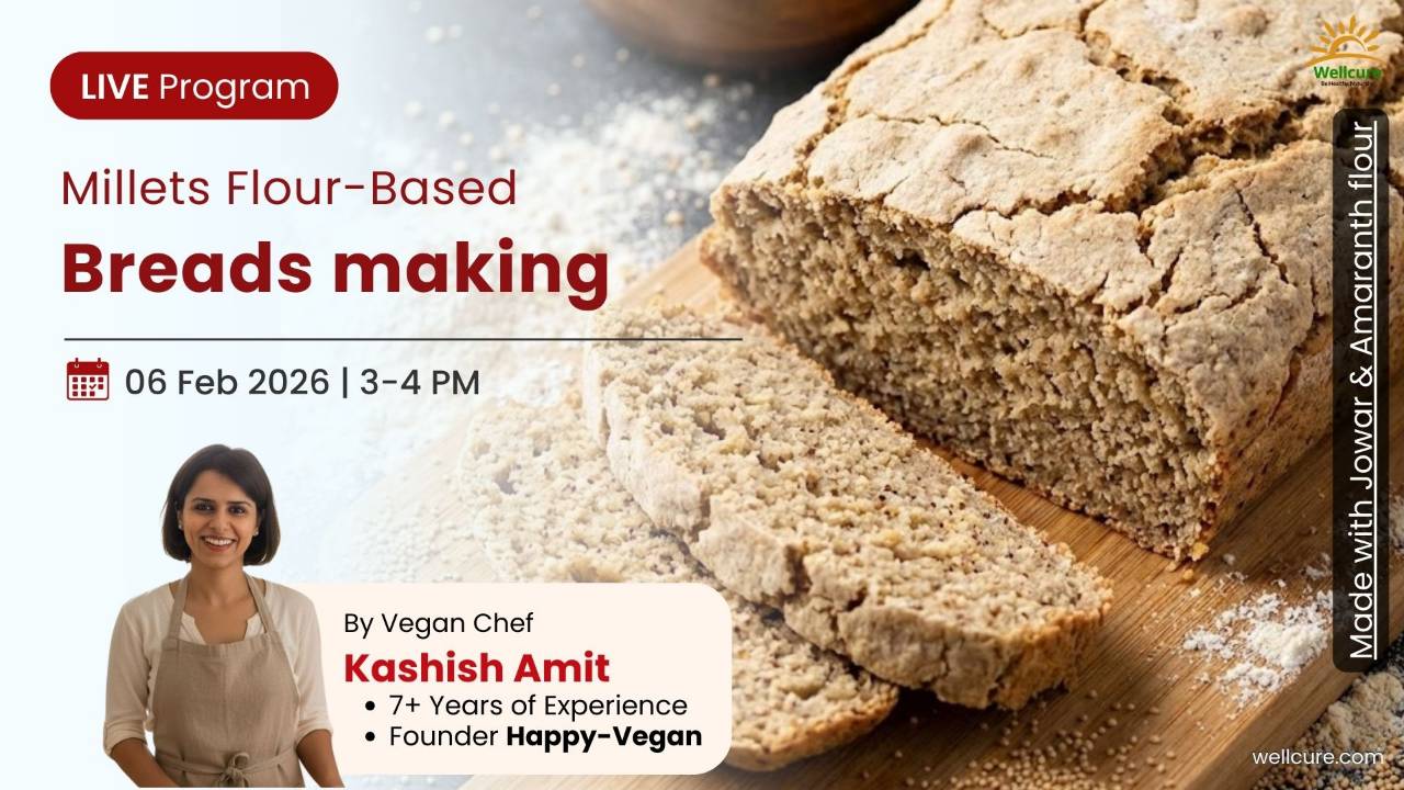 Millet Flour-Based Breads making LIVE Program