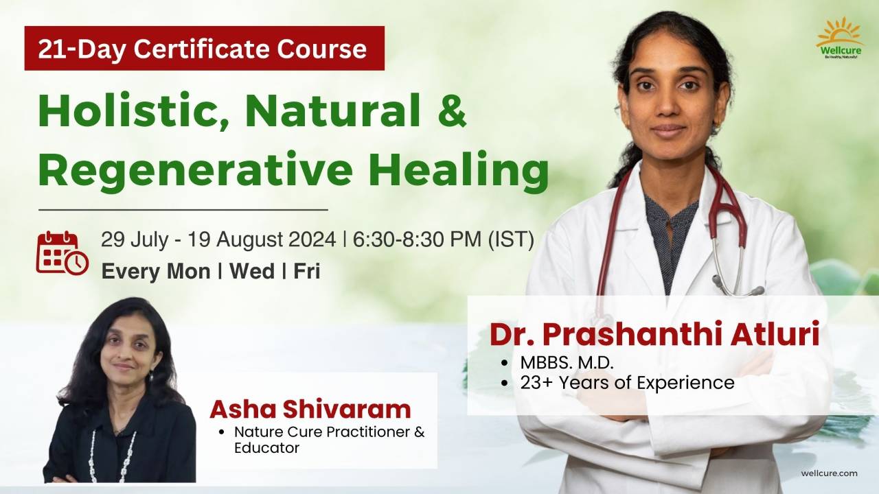 Holistic, Natural & Regenerative Healing Live Certification Course