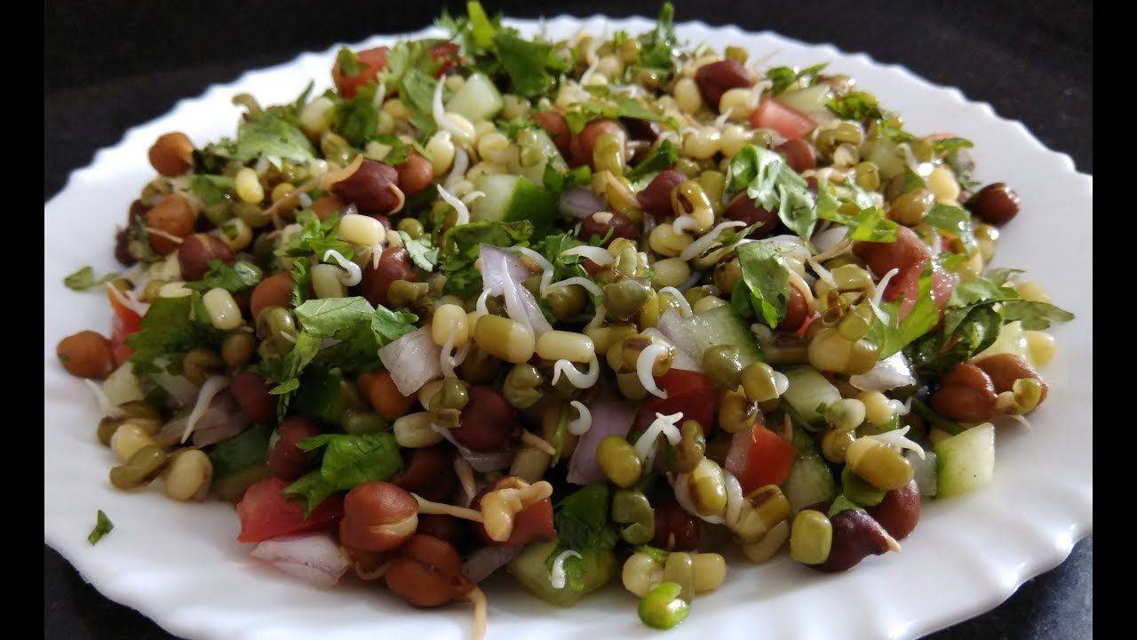 Sprouted Chana Chat