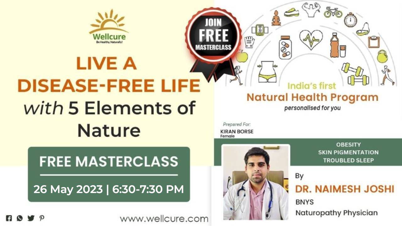 Live a Disease-Free Life with 5 Elements of Nature Free Masterclass