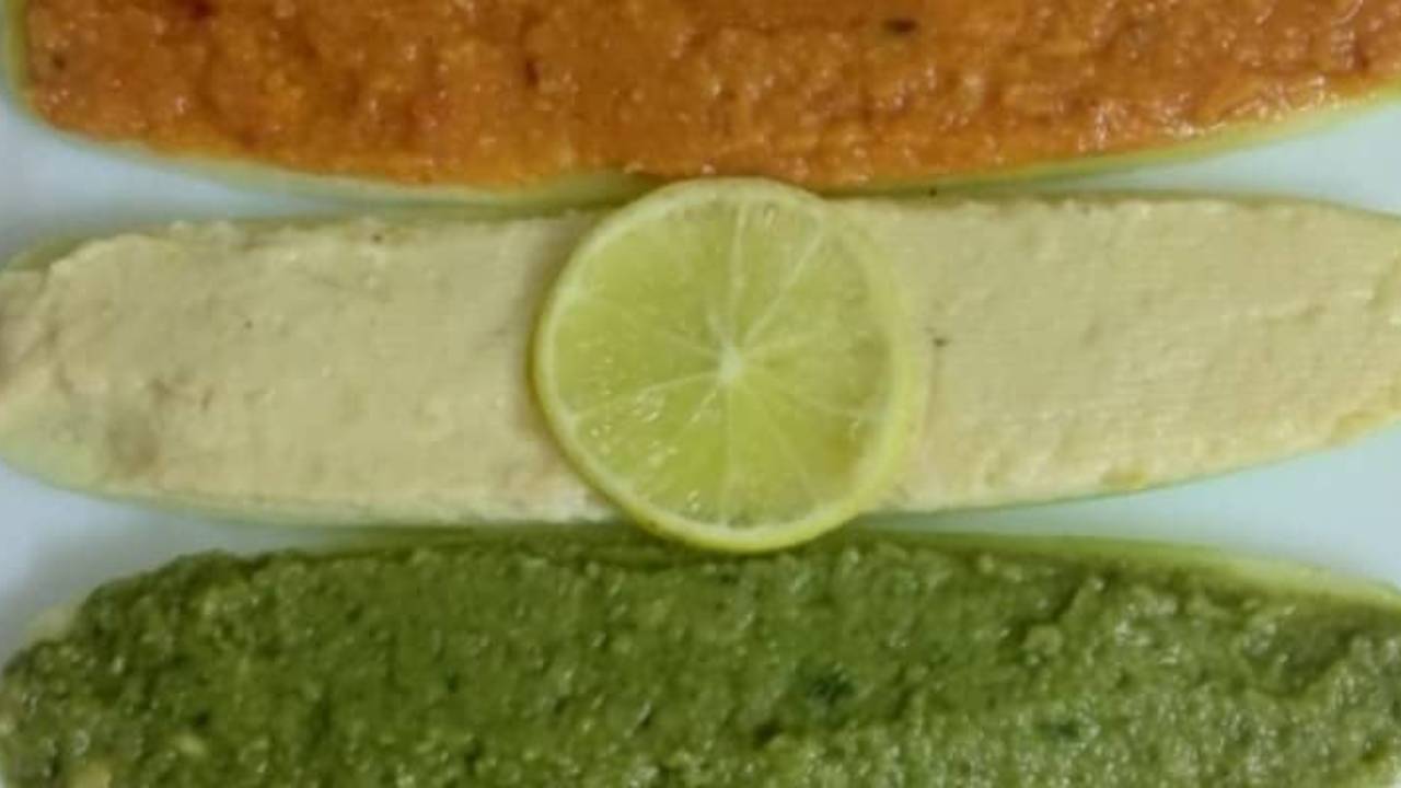 Tri-Colour Hummus - freedom to choose health and taste!