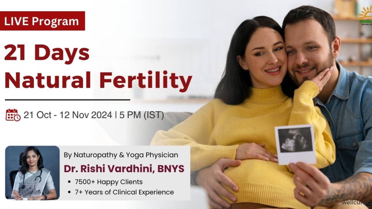 21-Day Natural Fertility Group Coaching Live Program By Dr. Rishi