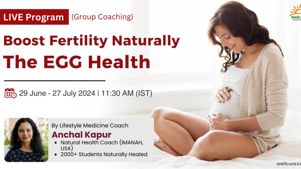 Boost Fertility Naturally Group Coaching Live Program by Anchal Kapur