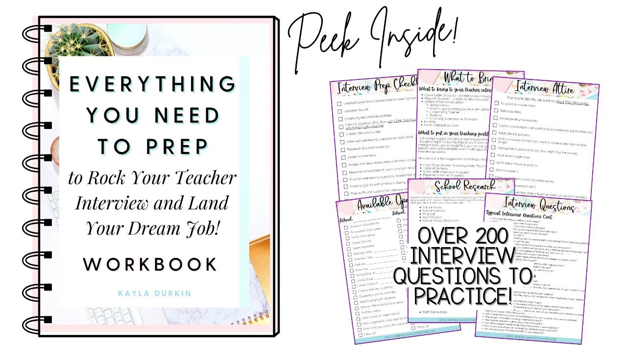 Everything You Need to Prep to Rock Your Teacher Interview