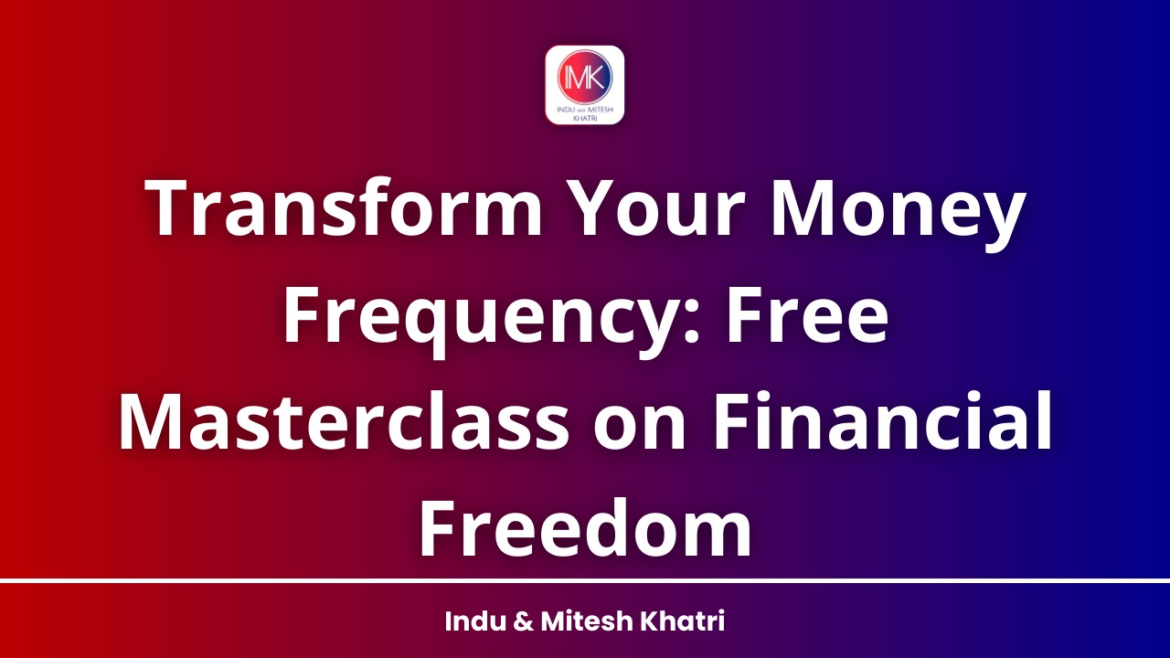 Free Masterclass: Transform Your Money Frequency for Wealth