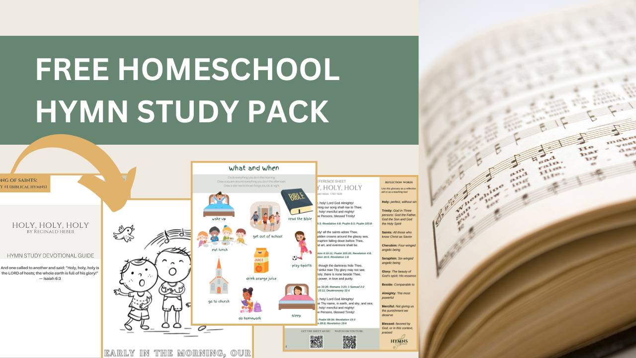 Free Christmas Hymn Study Pack (Joy to the World)