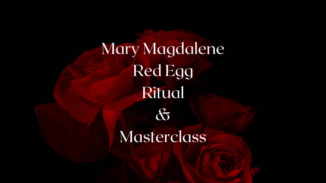 Marymagdalene red egg ritual