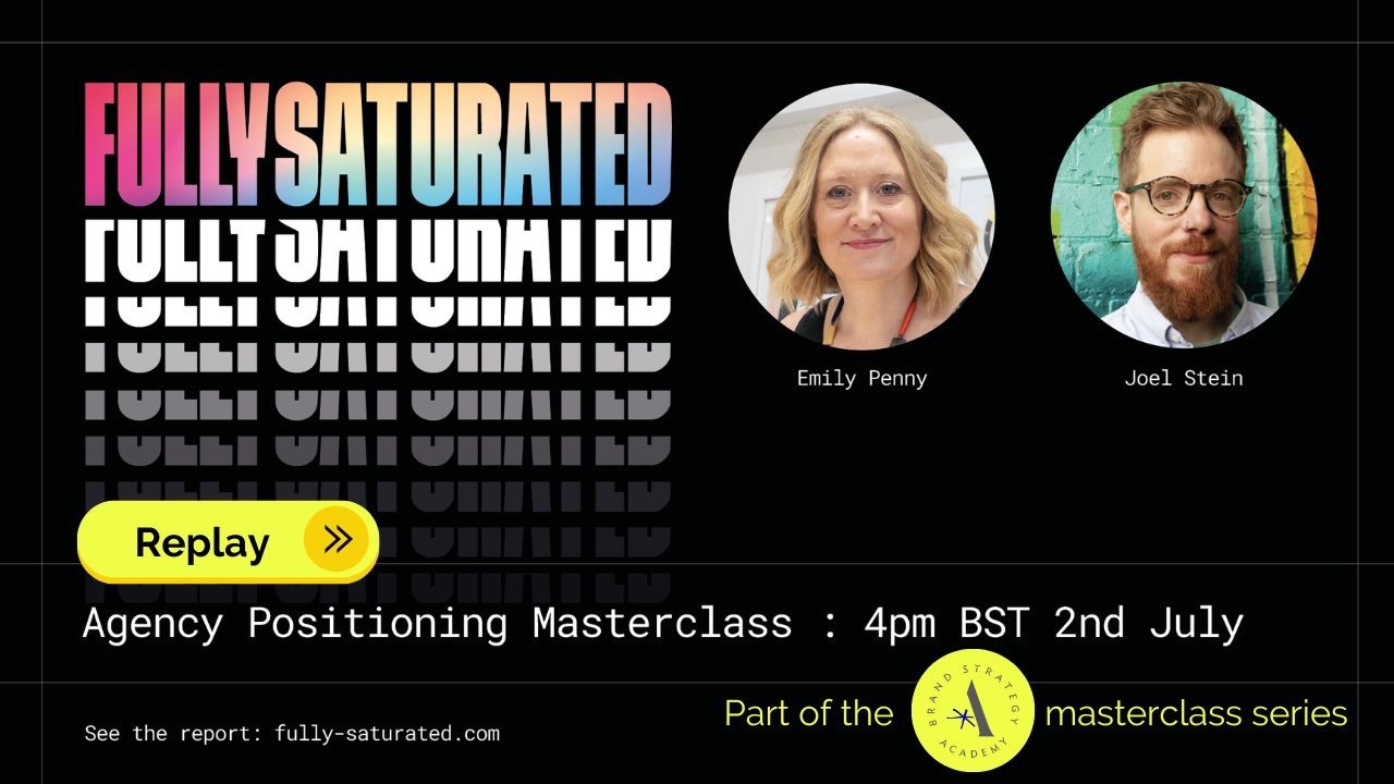 Agency Positioning Masterclass Replay