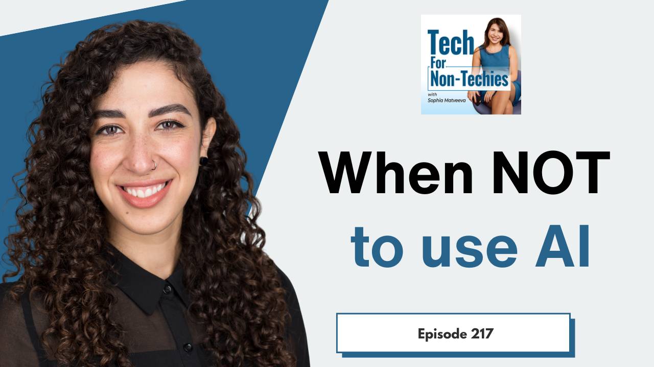 217. When NOT to use AI in business and warfare