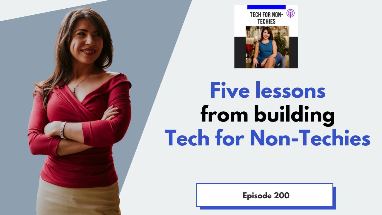 Five lessons from building Tech for Non-Techies