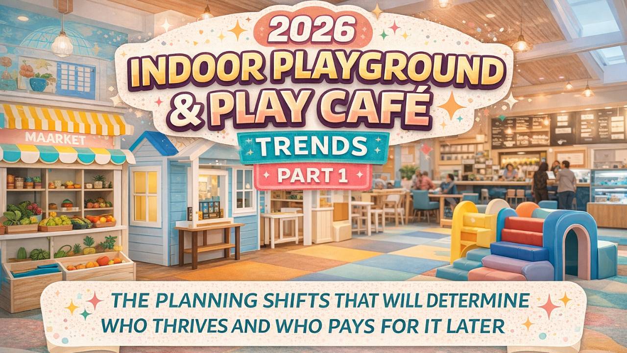 2026 Indoor Playground / Play Café Trends (Planning + Design Edition)