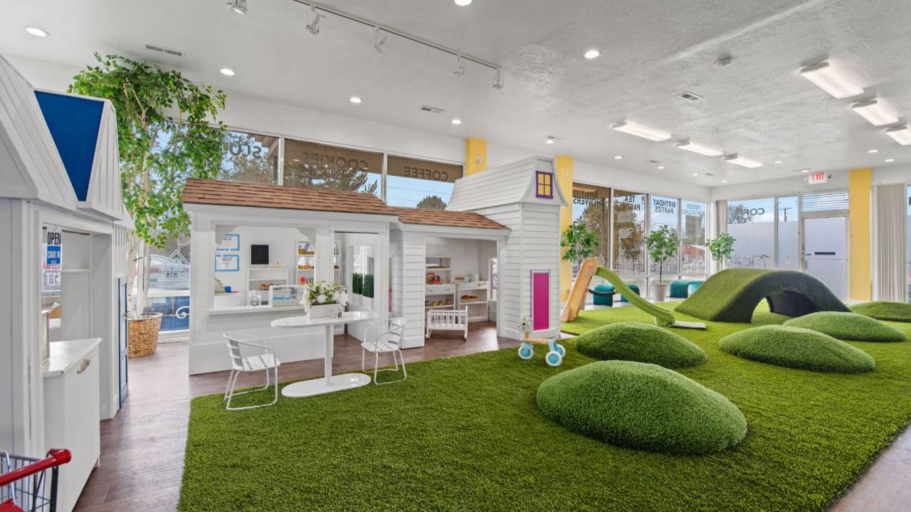 Indoor Playground and Play Cafe Business Web Design Services