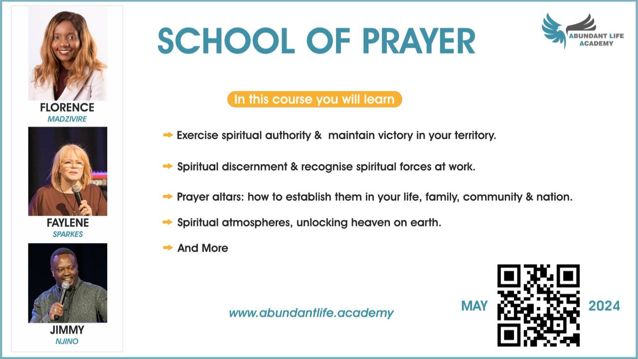 SCHOOL OF PRAYER