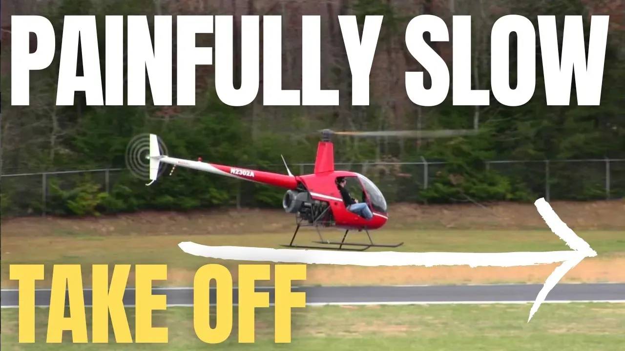 Efficient Helicopter Take Off: Avoid Over-Pulling Collective Control