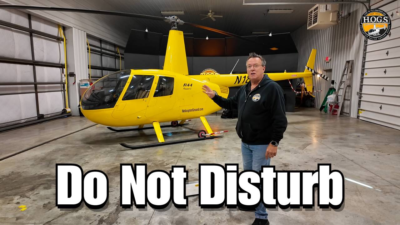 Do Not Disturb: Pilot In Preflight