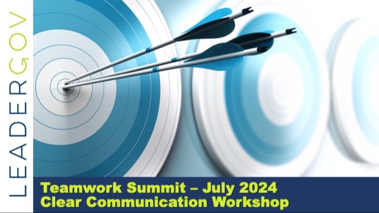 local government training: clear communication