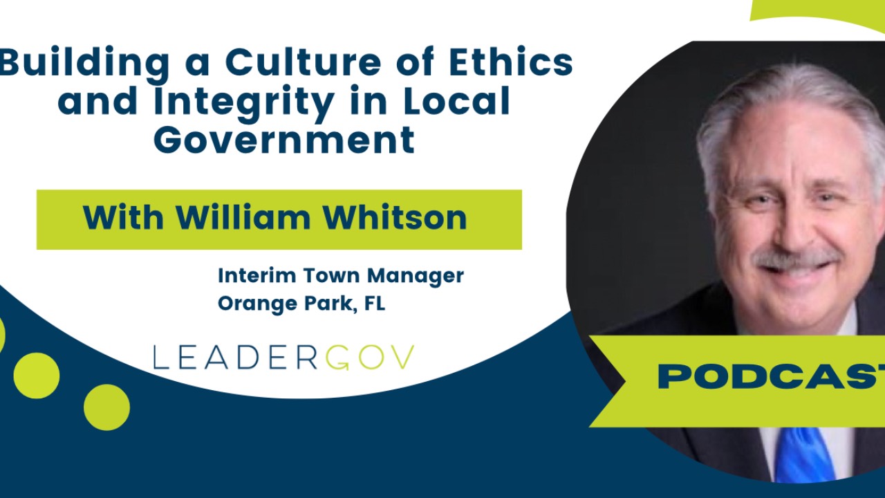 Listen to Local Government Podcast featuring William Whitson