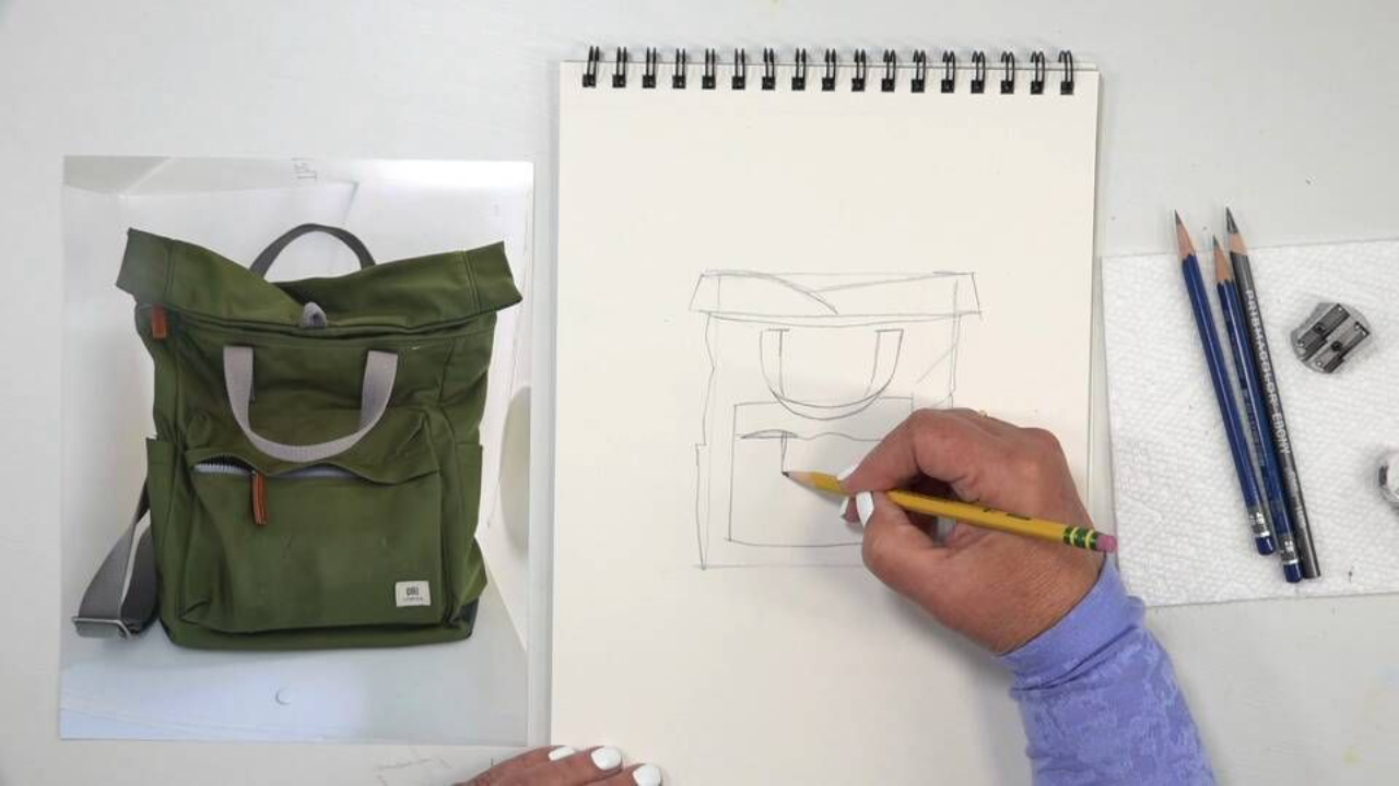 #047 Line Drawing | Hand Movements
