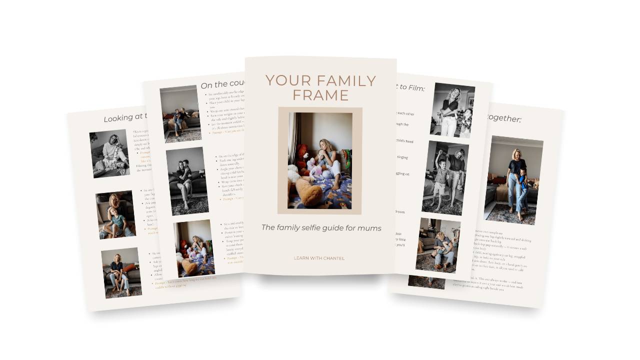 Your Family Frame | The Selfie Guide for Everyday Mums