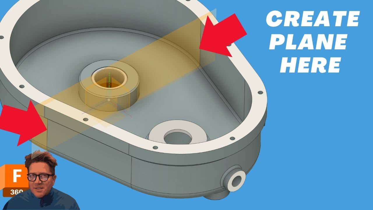 How to Create a Plane Through Two Edges in Fusion 360 (Quick Tutorial)