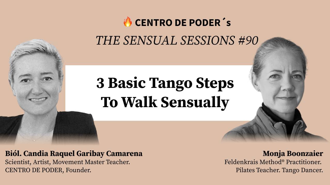 #90 3 Basic Tango Steps To Walk Sensually — Monja Boonzaier