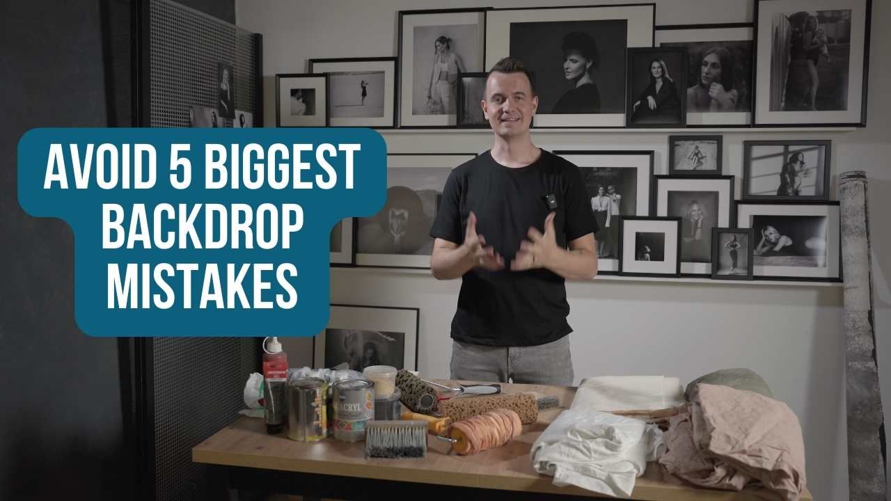 How to create a hand-painted backdrop