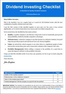 UK Dividend Investing Resources