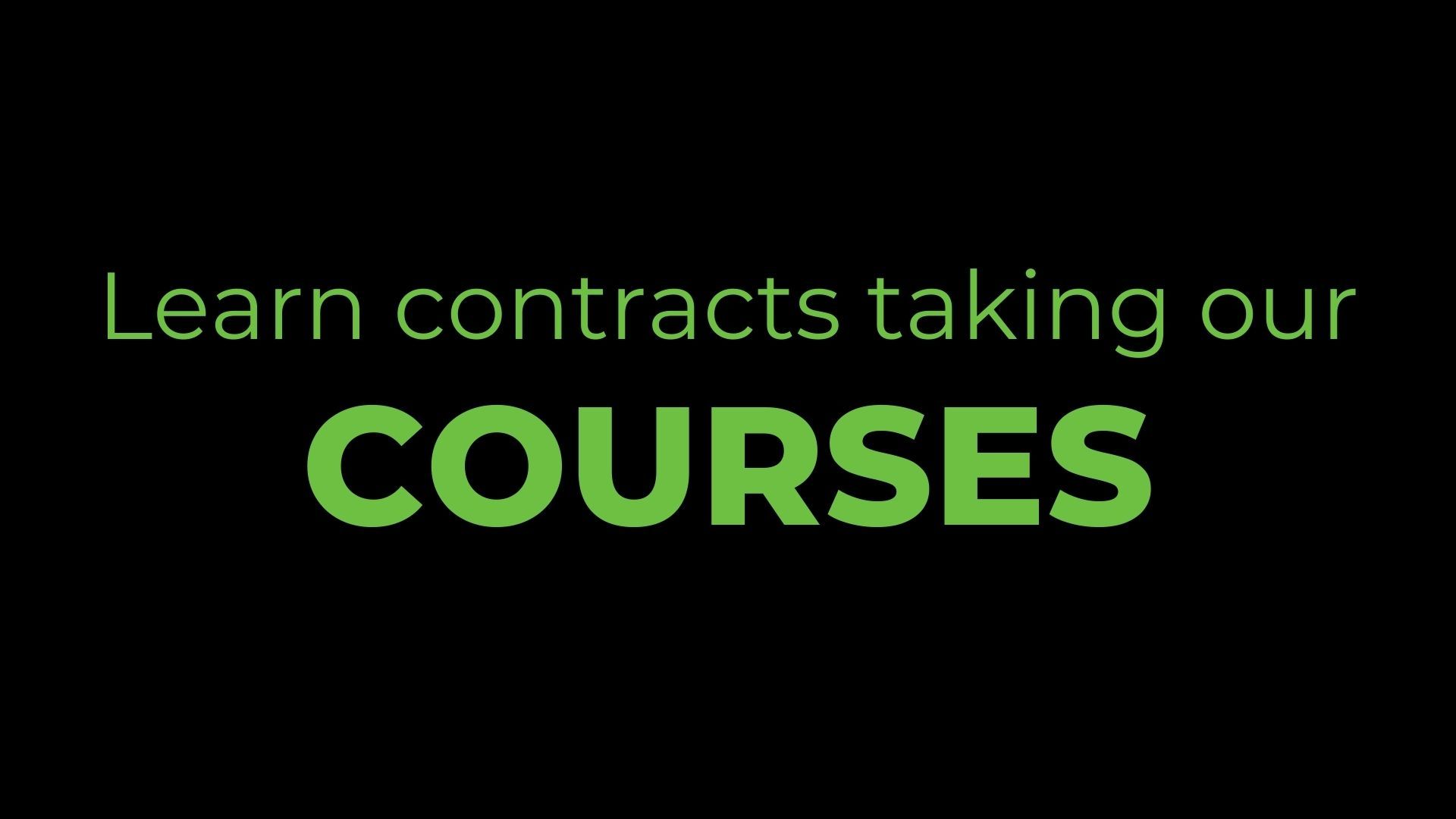 How to Contract | Practical Training for Lawyers and In-House Teams