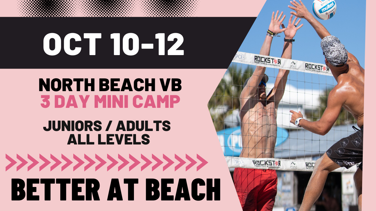 2025 Beach Volleyball Vacations & Training Camps