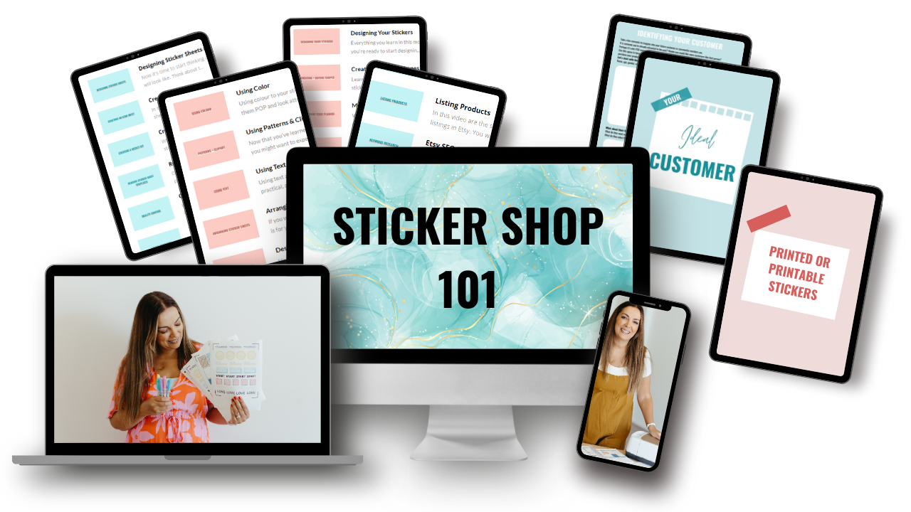 Make Stickers From Scratch With Mim Jenkinson!