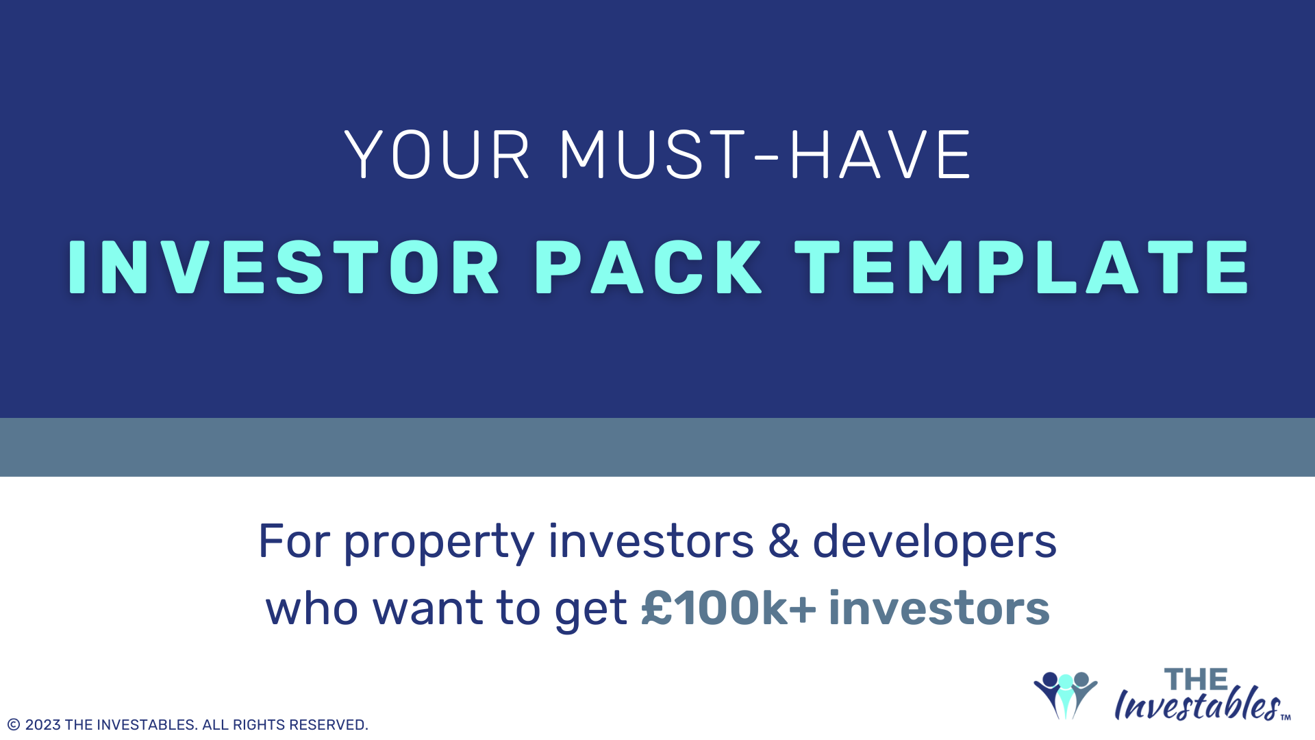 Investor Pack Template