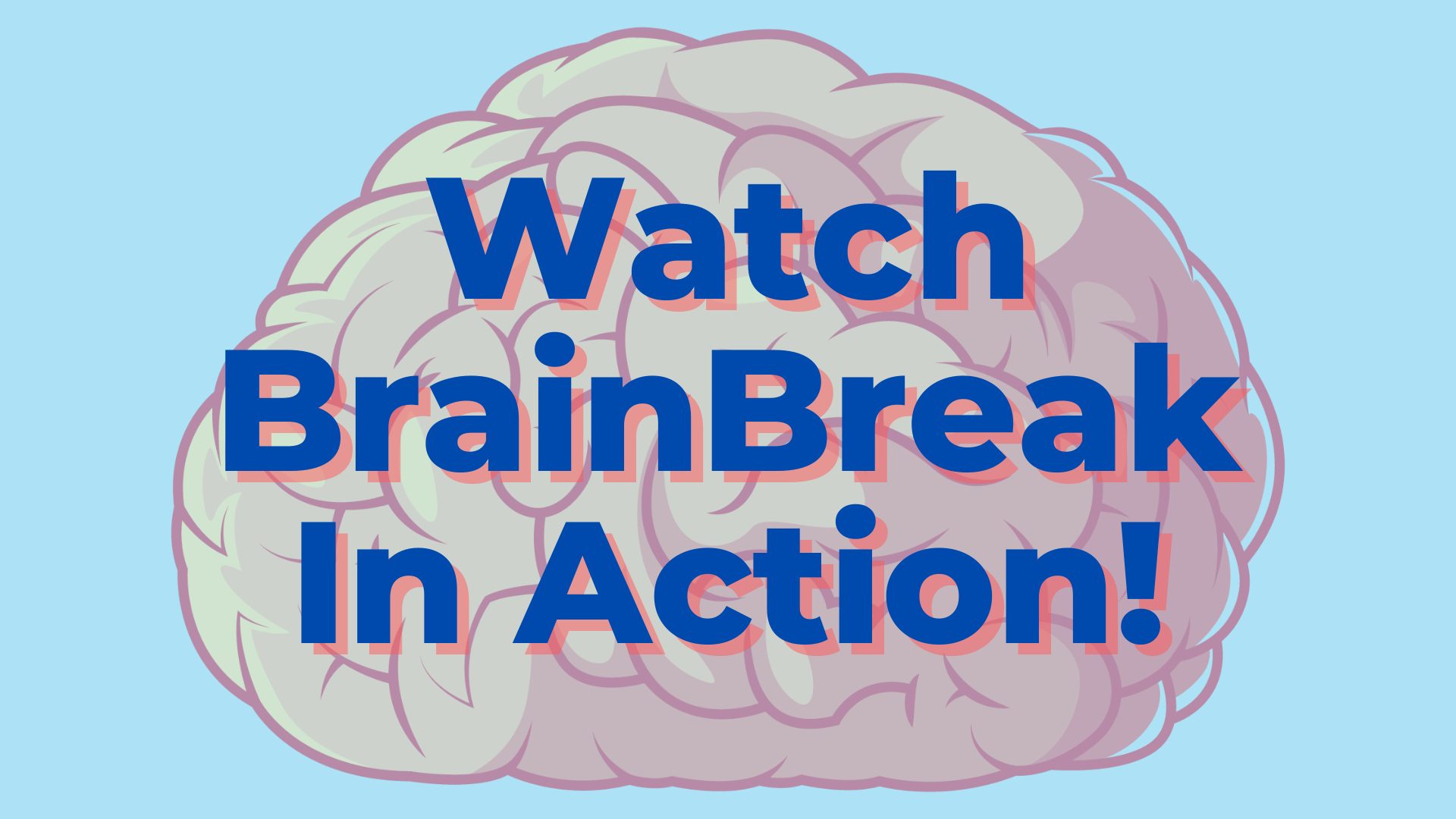 Brain Break Clipart For Kids