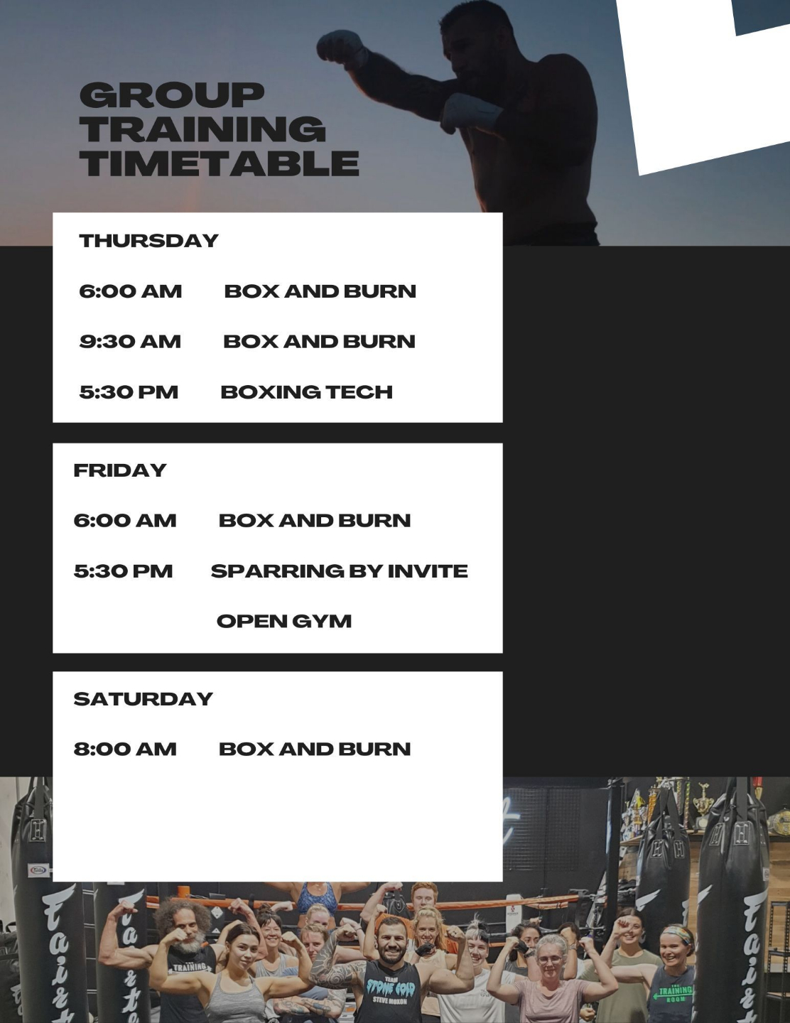 Timetable