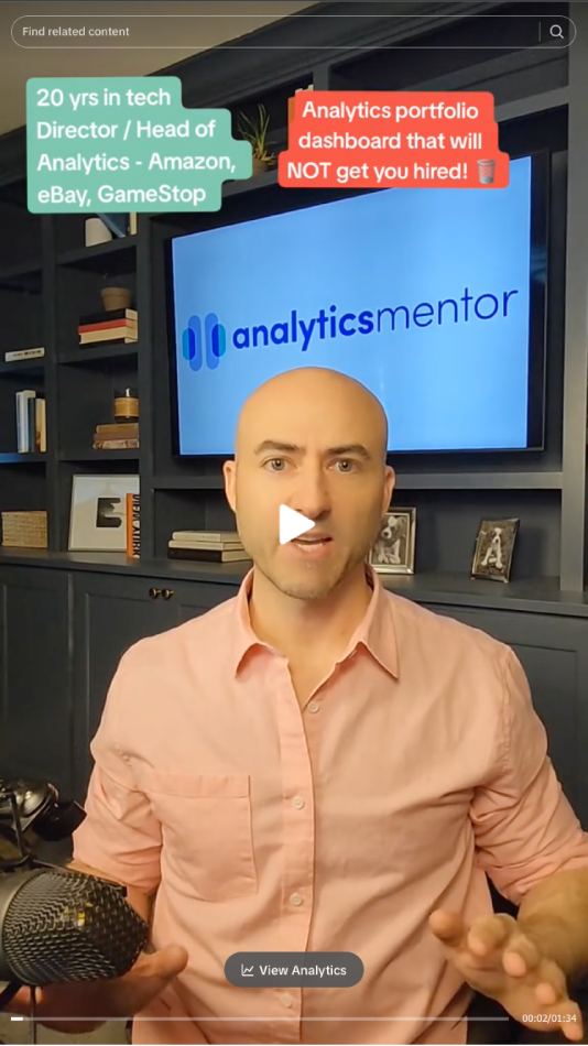 Analytics Mentor