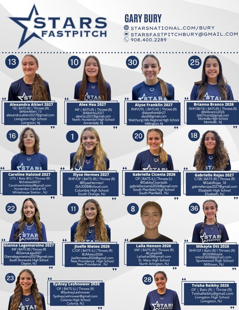 16U Stars Fastpitch Bury