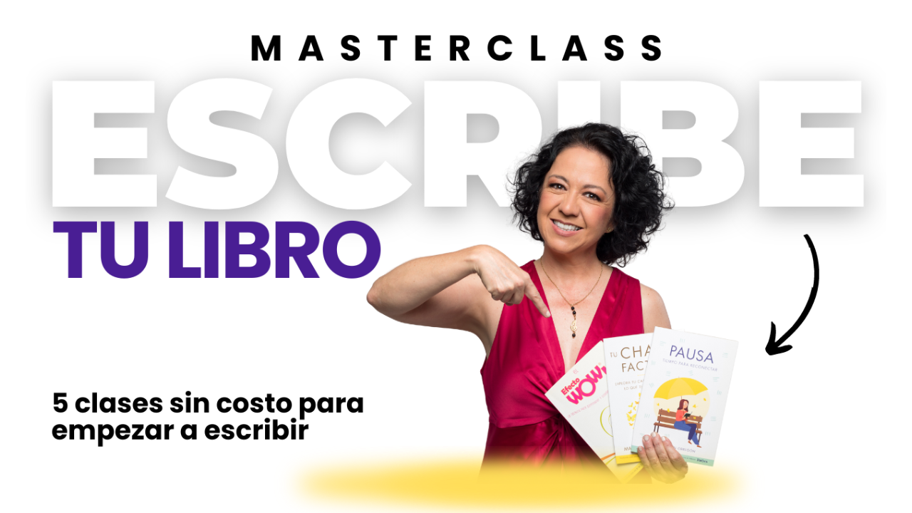 Masterclass Escribe tu Libro: Pasos para tu Misión