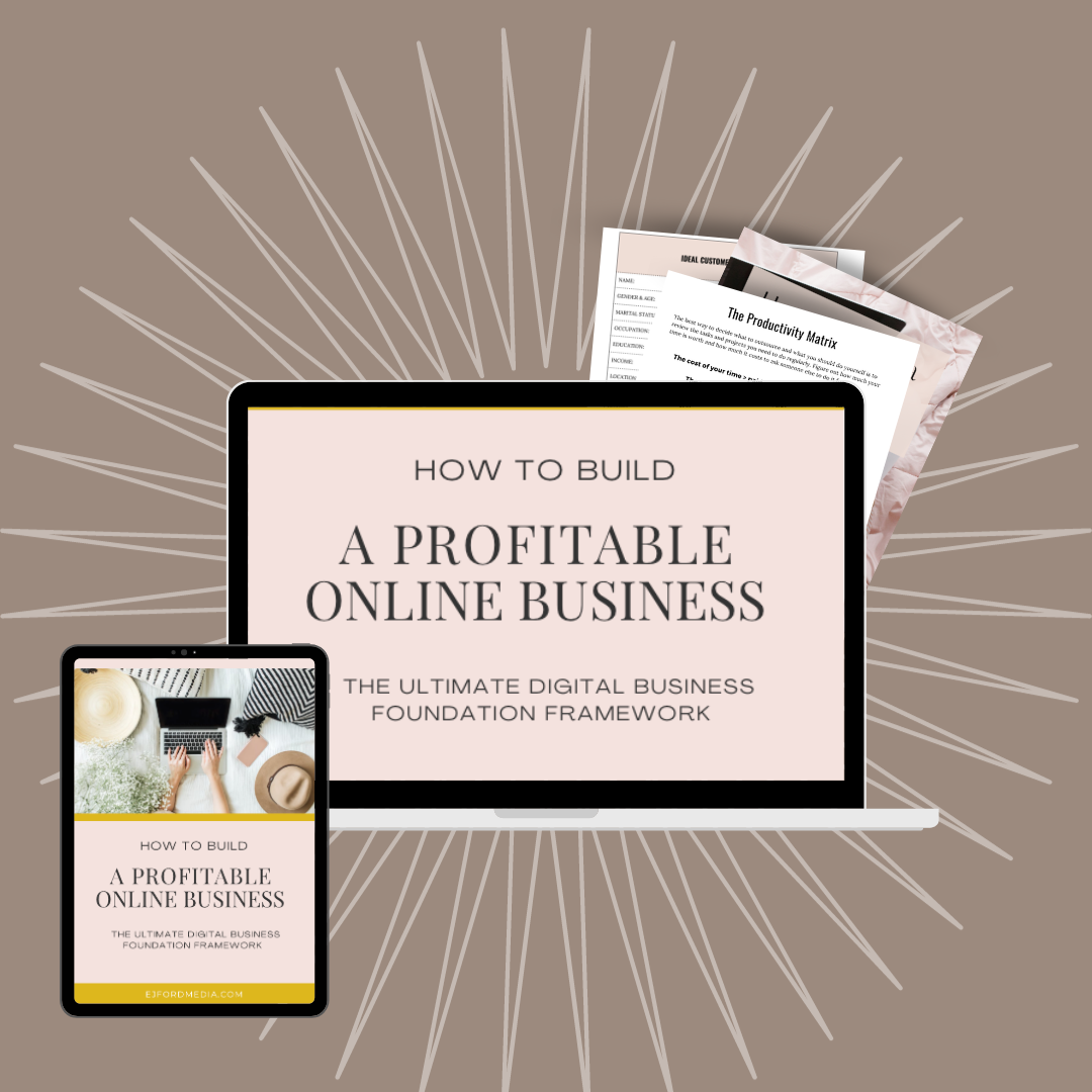 Business Foundation Framework - Work Less & Earn More Without Hustle