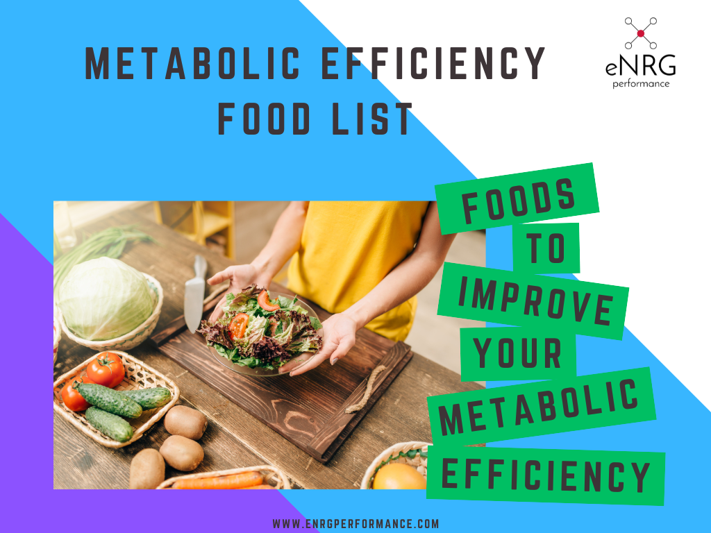 Metabolic Efficiency Testing
