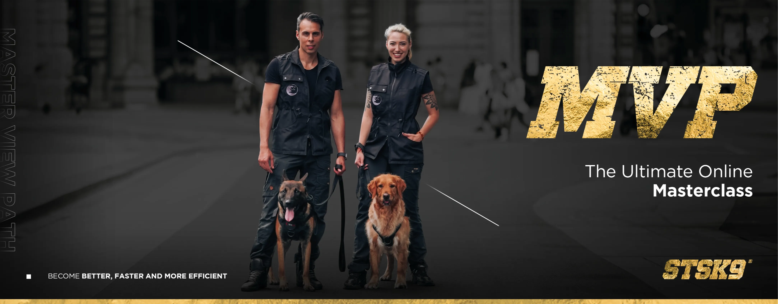 STSK9 Master View Path Dog Training Certification Program