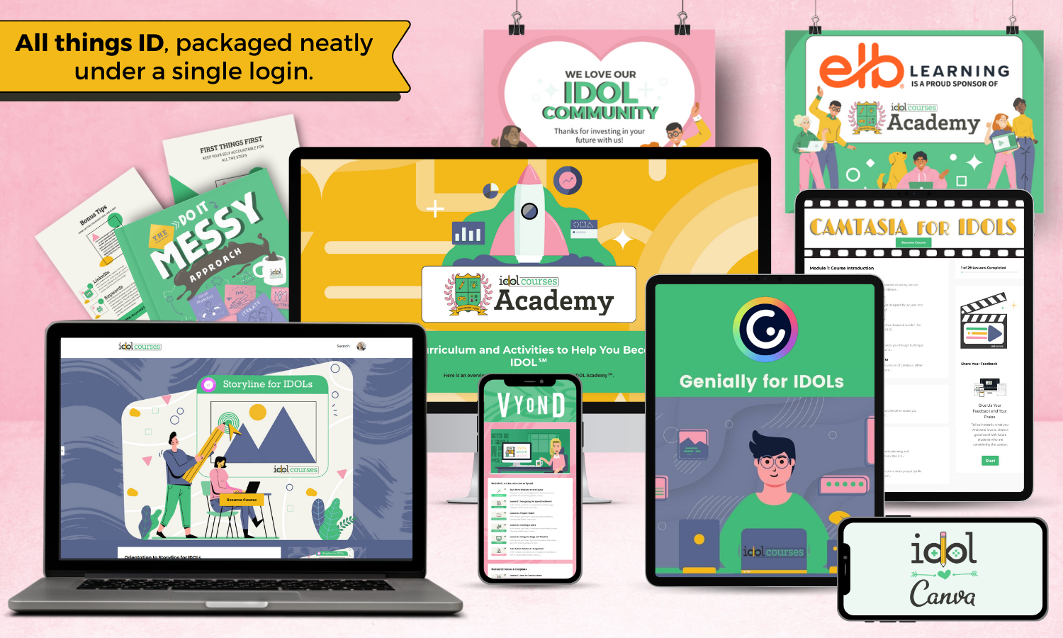 IDOL courses is the 1st and only trade school for instructional design