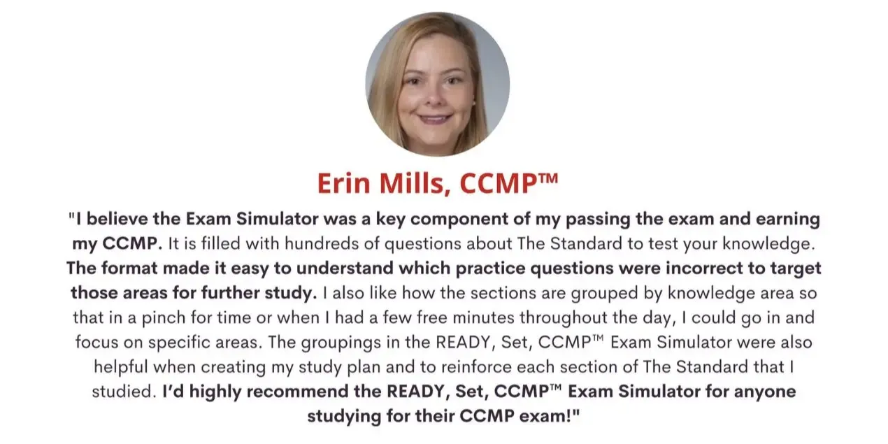 The READY, Set, CCMP™ Exam Simulator