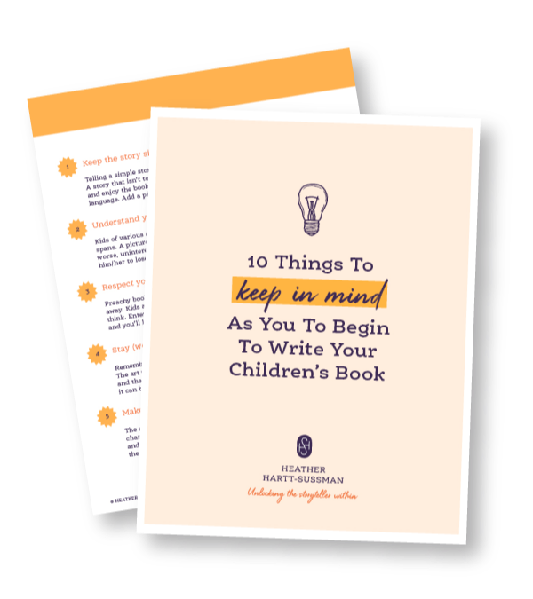 Write YOUR children's picture book | Heather Hartt-Sussman