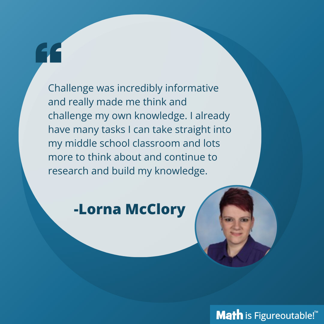 The Math is Figureoutable Challenge