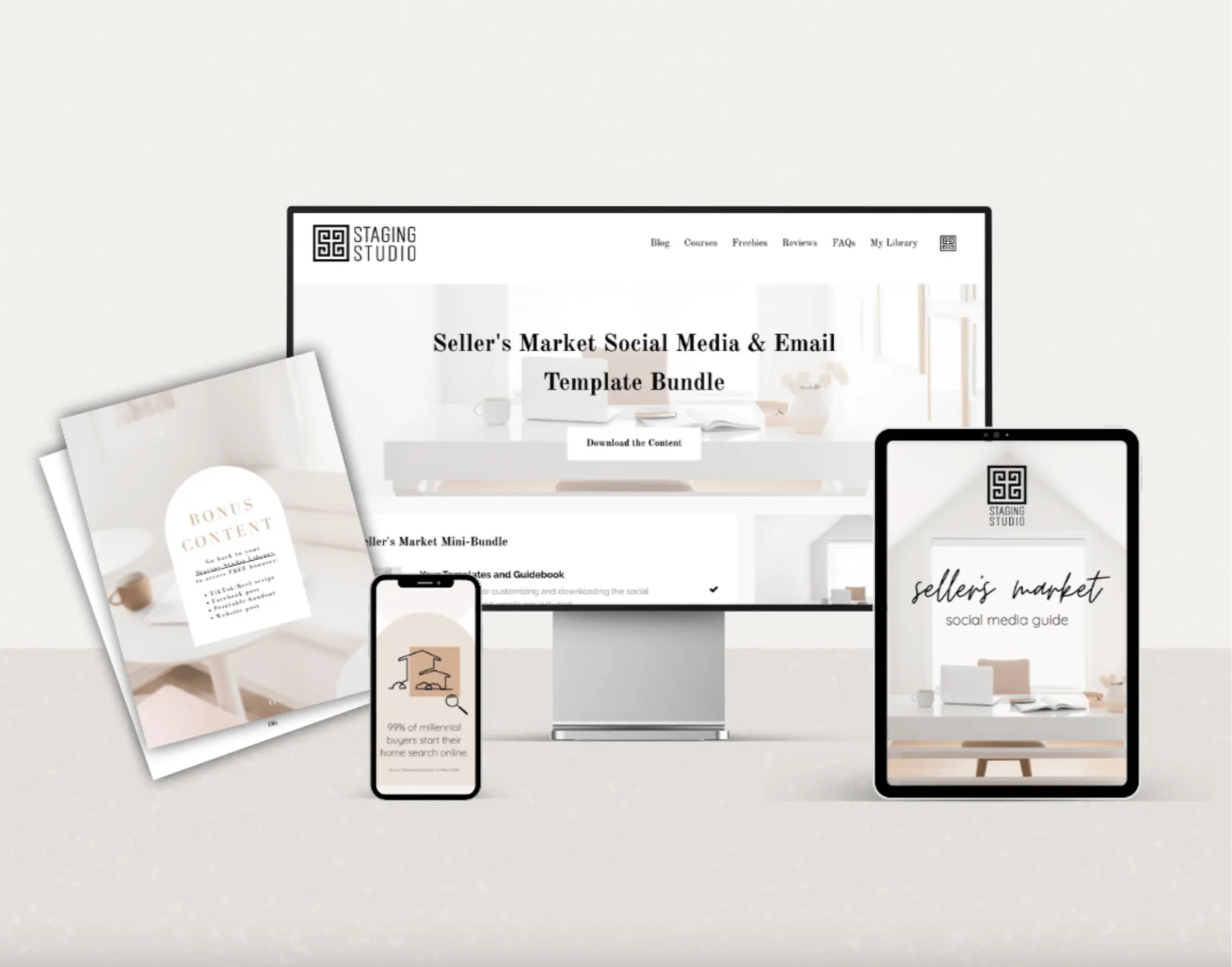 Templates for Home Stagers & Designers