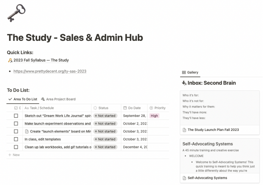 Pretty Decent Desktop Organizer